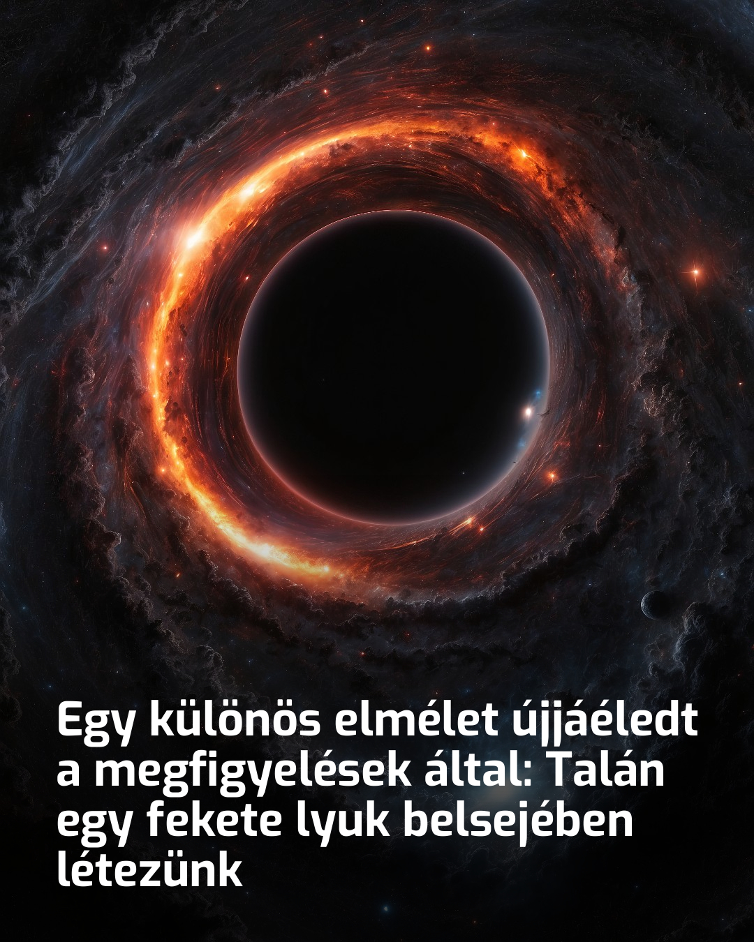 Egy különös elmélet újjáéledt a megfigyelések által: Talán egy fekete ...